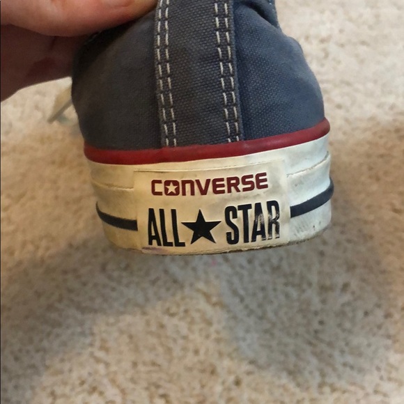 Converse | Shoes | Converse Sneakers Red White And Blue | Poshmark